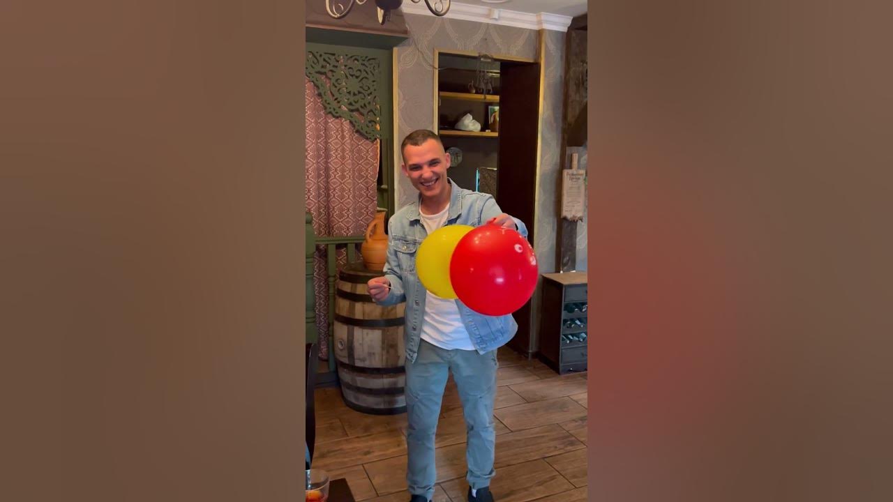 Шарики на ДР 🥳💰 🤑💰 - YouTube