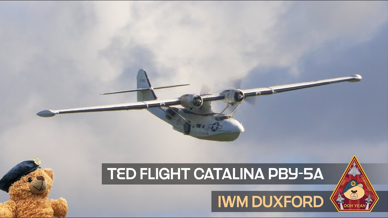THE P-8 POSEIDON OF WW2 THE CATALINA PBY-5A 'MISS PICK UP' TED FLIGHT ...
