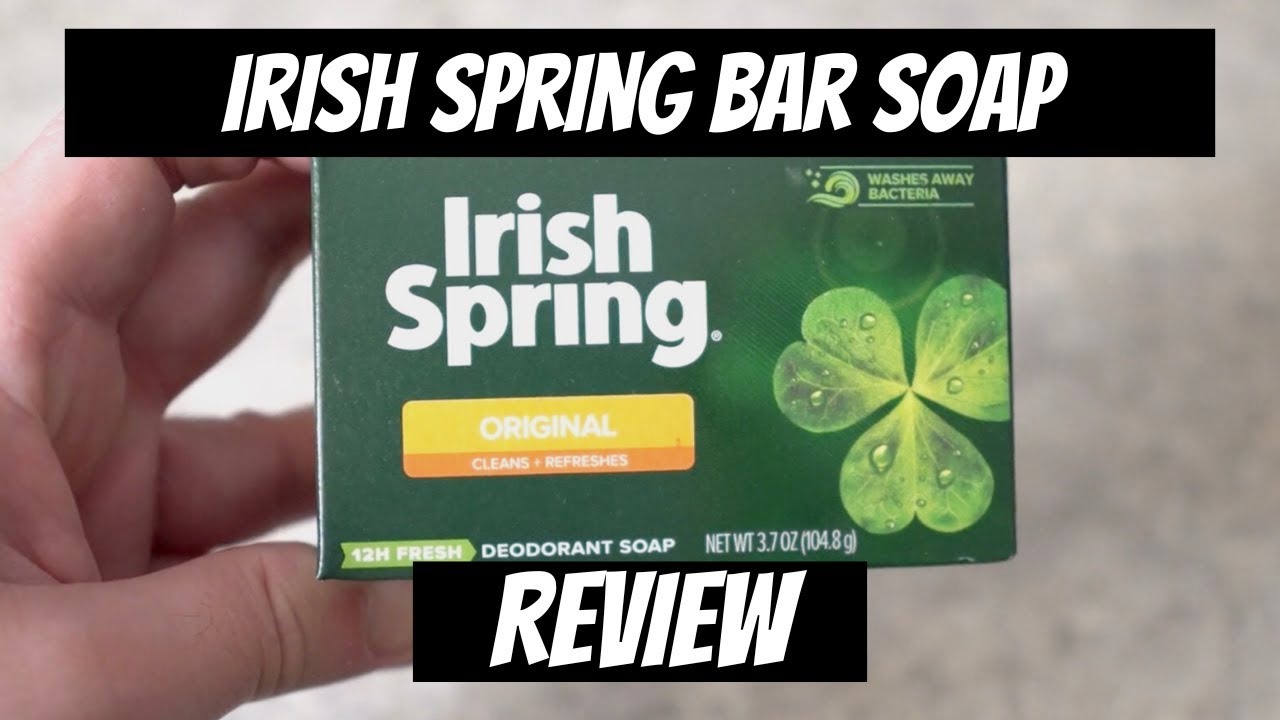 Is It The BEST Bar Soap? (Irish Spring Bath Bar Soap Review) - YouTube