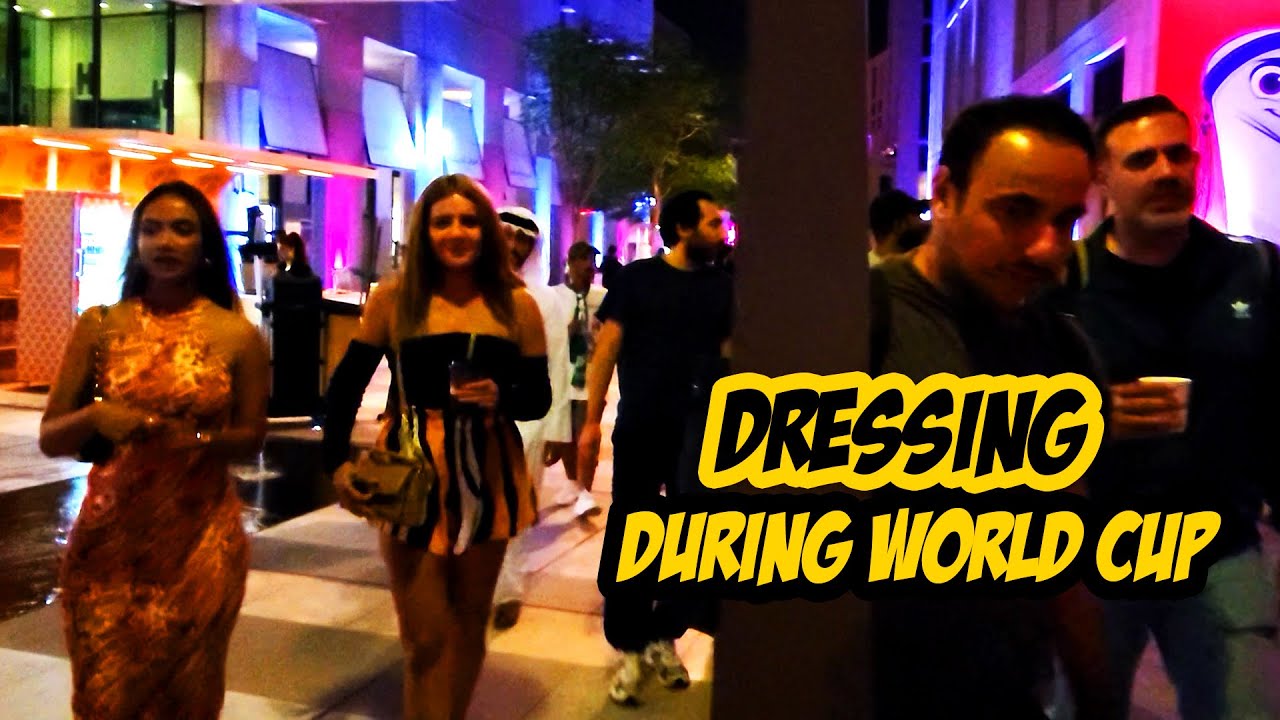 Dress code during the Qatar FIFA World Cup 2022 - YouTube