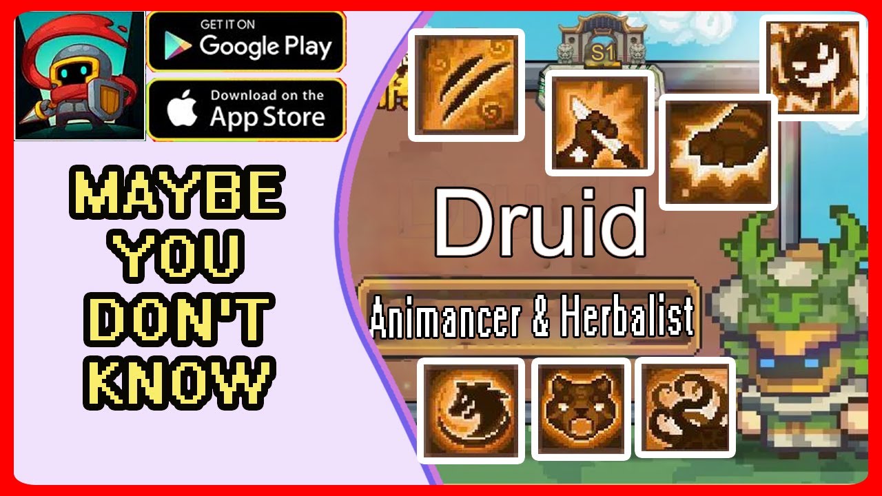 Soul Knight Prequel Things to know about the Druid class - YouTube