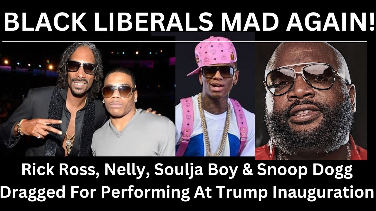 BLACK LIBERALS MAD AGAIN! @ rappers For Performing at Trump ...