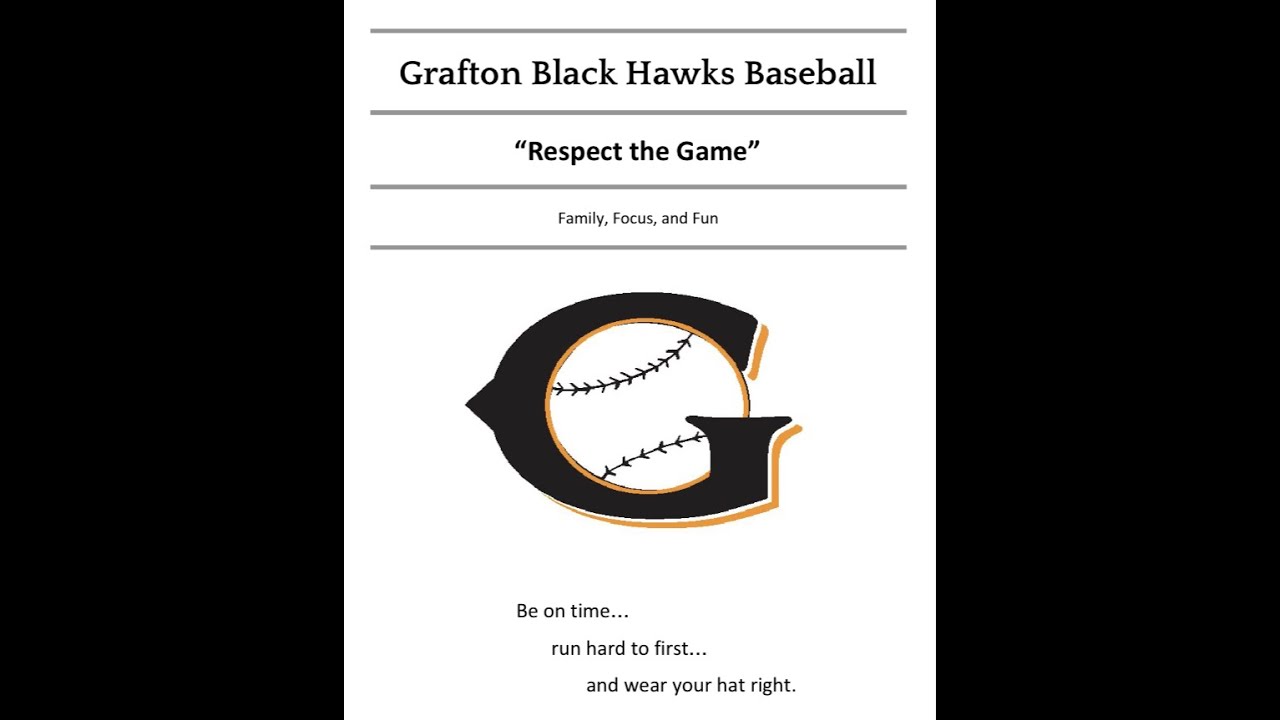 "Respect the Game" - Grafton High School Baseball - YouTube