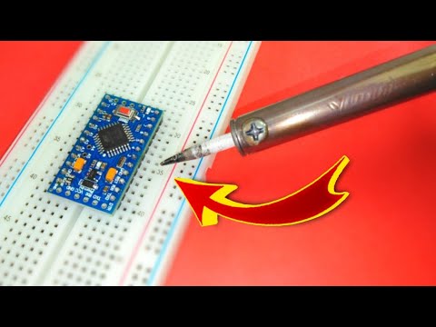 Arduino pro mini | soldering - YouTube