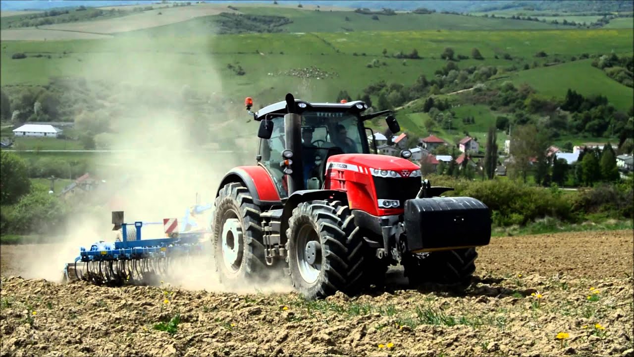 Massey Ferguson 8737 - YouTube