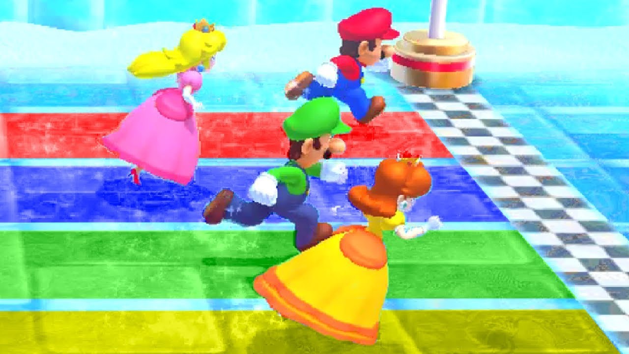 Mario Party 10 - All Skill Minigames (Master CPU) - YouTube