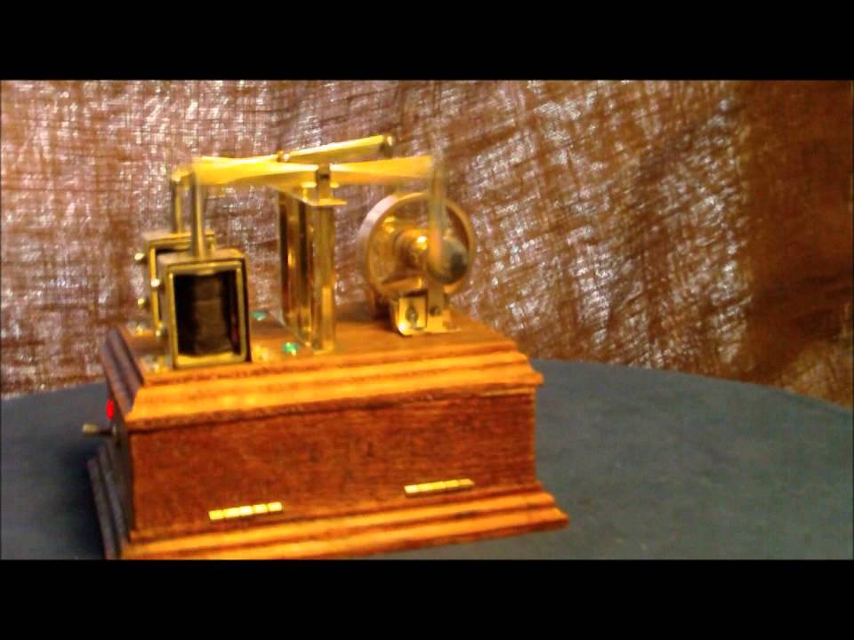 Two Cylinder Twin Beam Solenoid Engine - YouTube