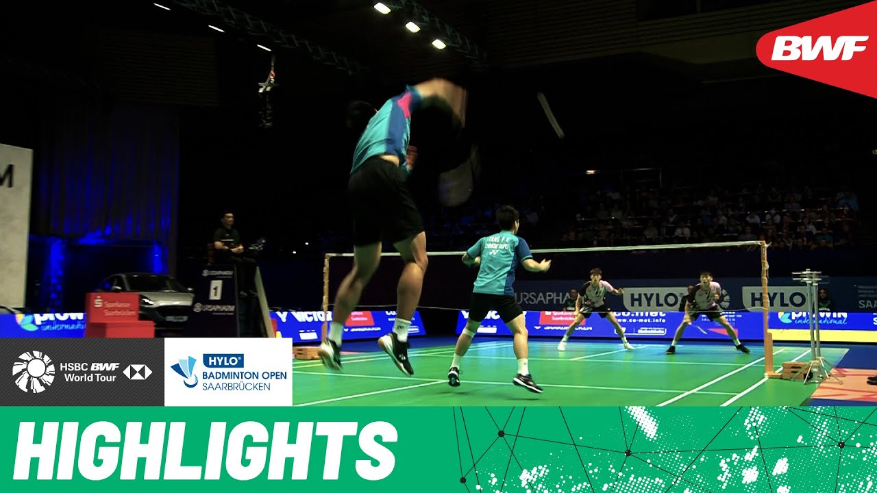 The Chinese Taipei pairs Lee/Yang and Lu/Yang go all out in a ...
