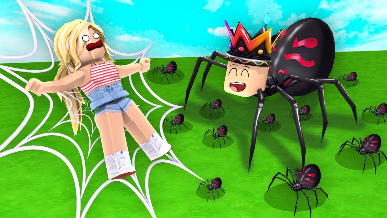 I Became a CUTE Spider in Roblox - YouTube