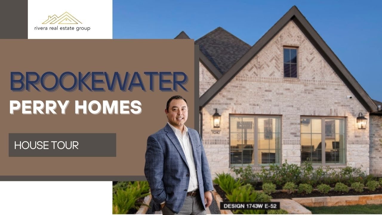 Perry Homes in Brookewater | New Homes in Rosenberg TX | House Tour ...