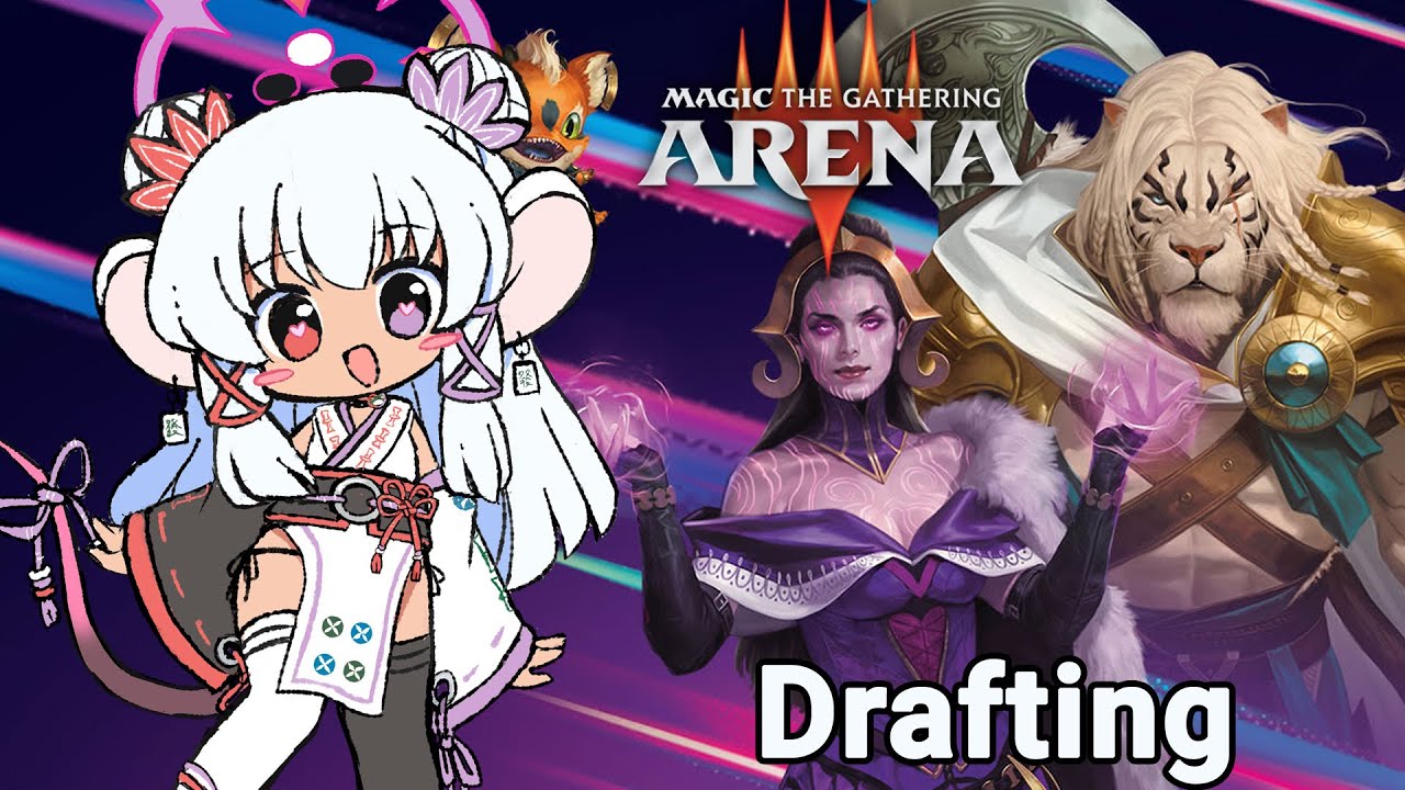 【MTG Arena】Let's do some Foundations draft before my first FNM in a while! - YouTube