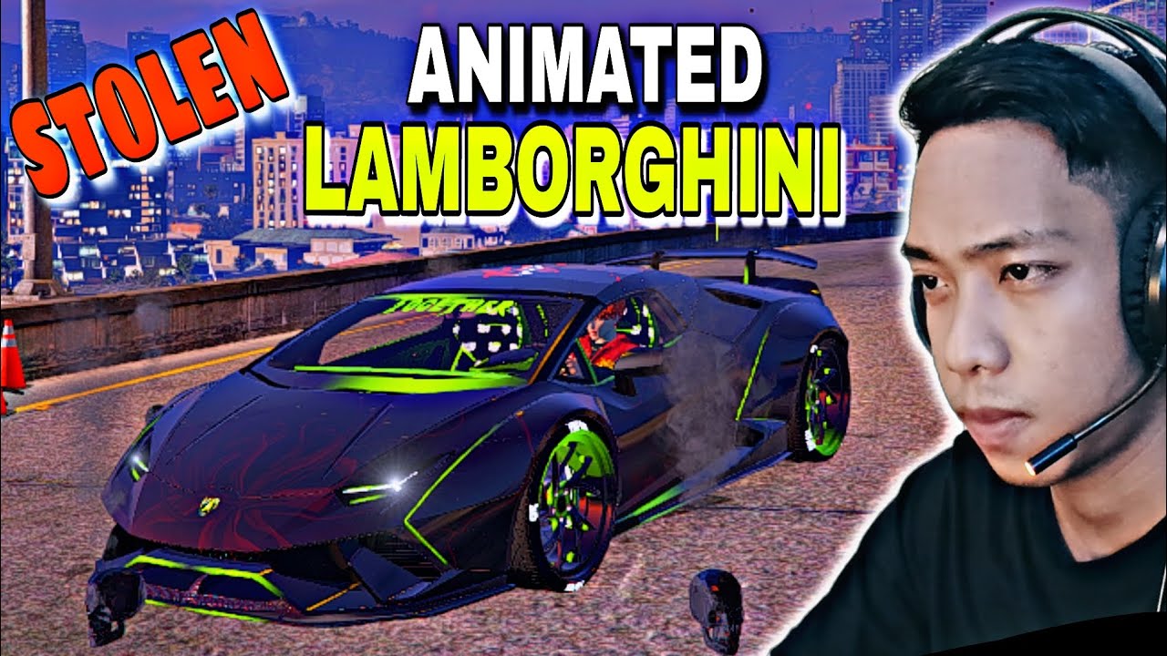 Stealing "ANIMATED LAMBORGHINI" SUPERCARS in GTA 5 | ALDIRA CITY - YouTube