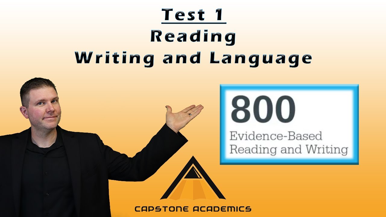 SAT Walkthrough - Practice Test 1 - Reading and Writing and Language ...