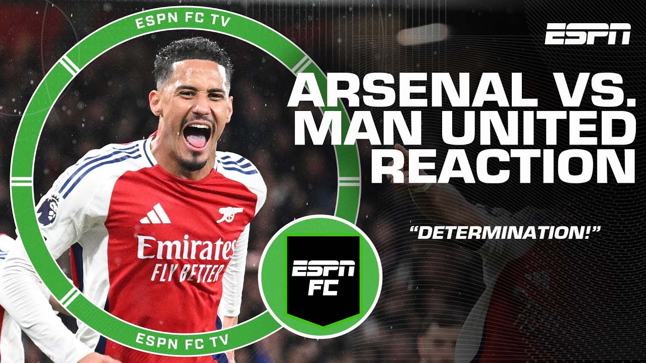 Arsenal had DETERMINATION! - Stewart Robson on win over Manchester ...