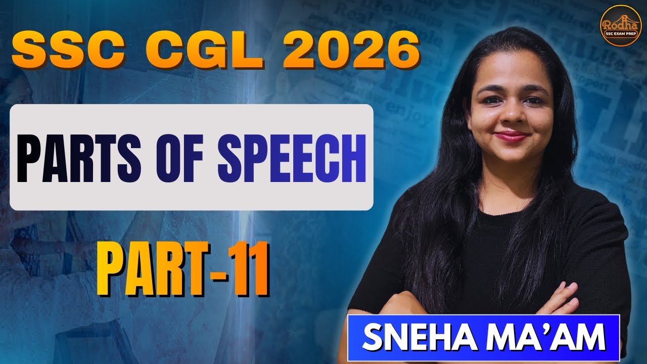 Parts of Speech for SSC | English Grammar | Most Important Concepts ...