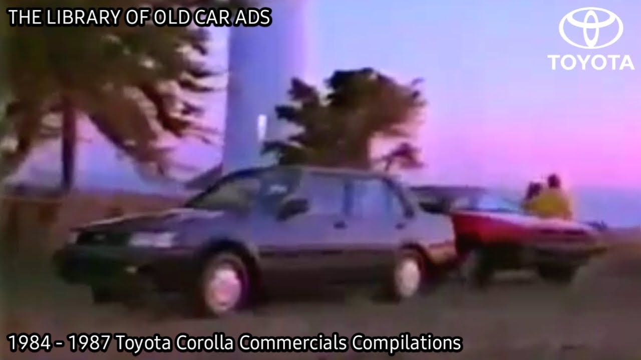 1984 - 1987 Toyota Corolla Commercials Compilations (Part 2) - YouTube