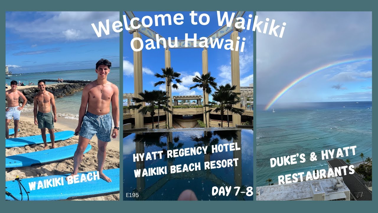 OAHU HAWAII TRIP 2024 - Waikiki Honolulu / Hyatt Regency Waikiki ...