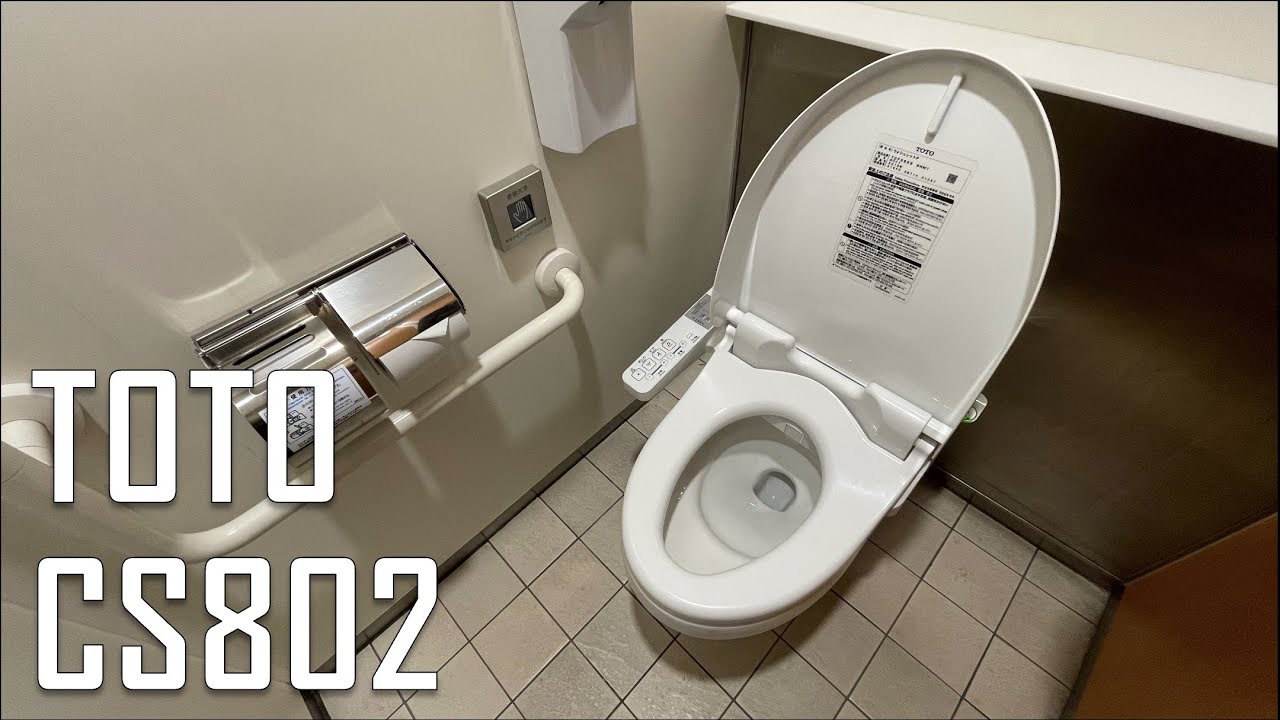 【洗浄動画】TOTO CS802 津田沼パルコ - YouTube