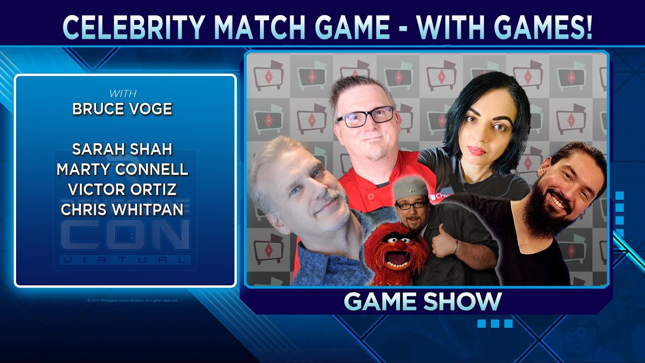 Celebrity Match Game , Game Show | Renegade Con Winter 2021 - YouTube