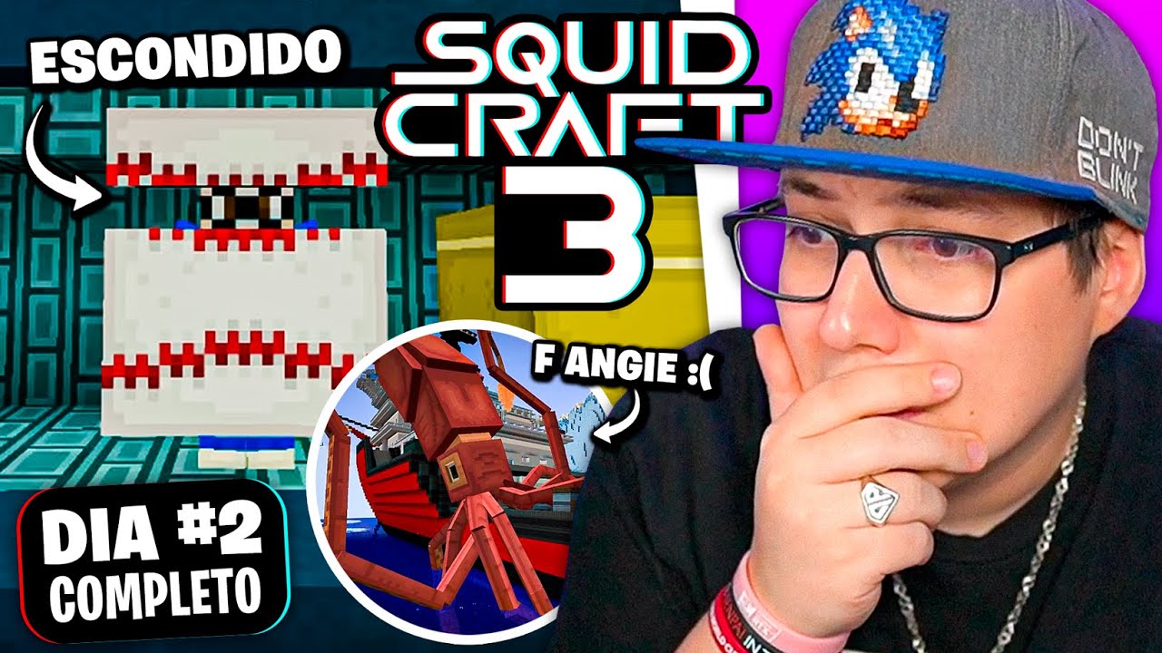 SQUID CRAFT GAMES 3 🦑 Día 2 | Stream Completo - YouTube