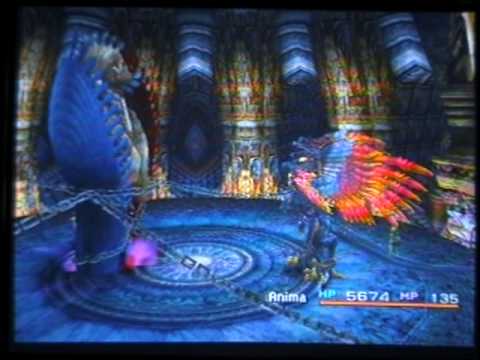 Final Fantasy X Lady Belgemine's Bahamut Optional Battle and Magus ...