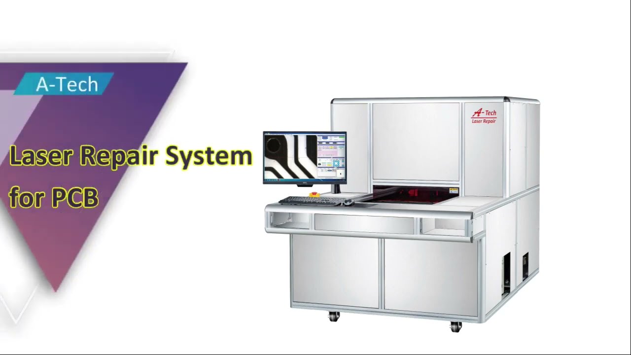 A Tech PCB Laser Repair - YouTube