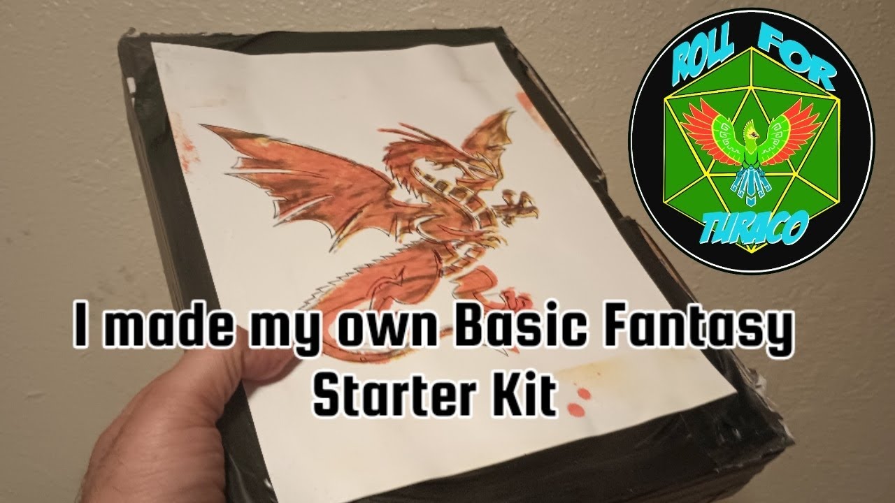 Diy Basic Fantasy RPG Box Set #BasicFantasy #StarterKit - YouTube