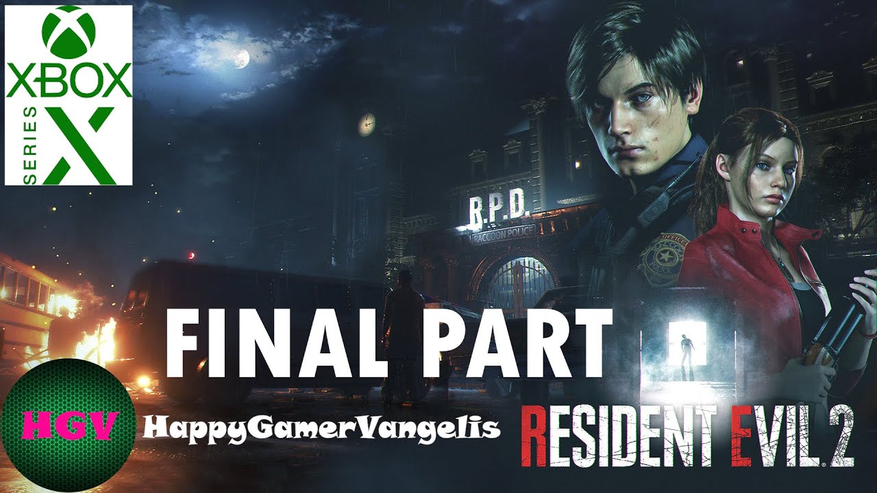 RESIDENT EVIL 2 REMAKE Xbox Series X Final Part Boss Walkthrough ...