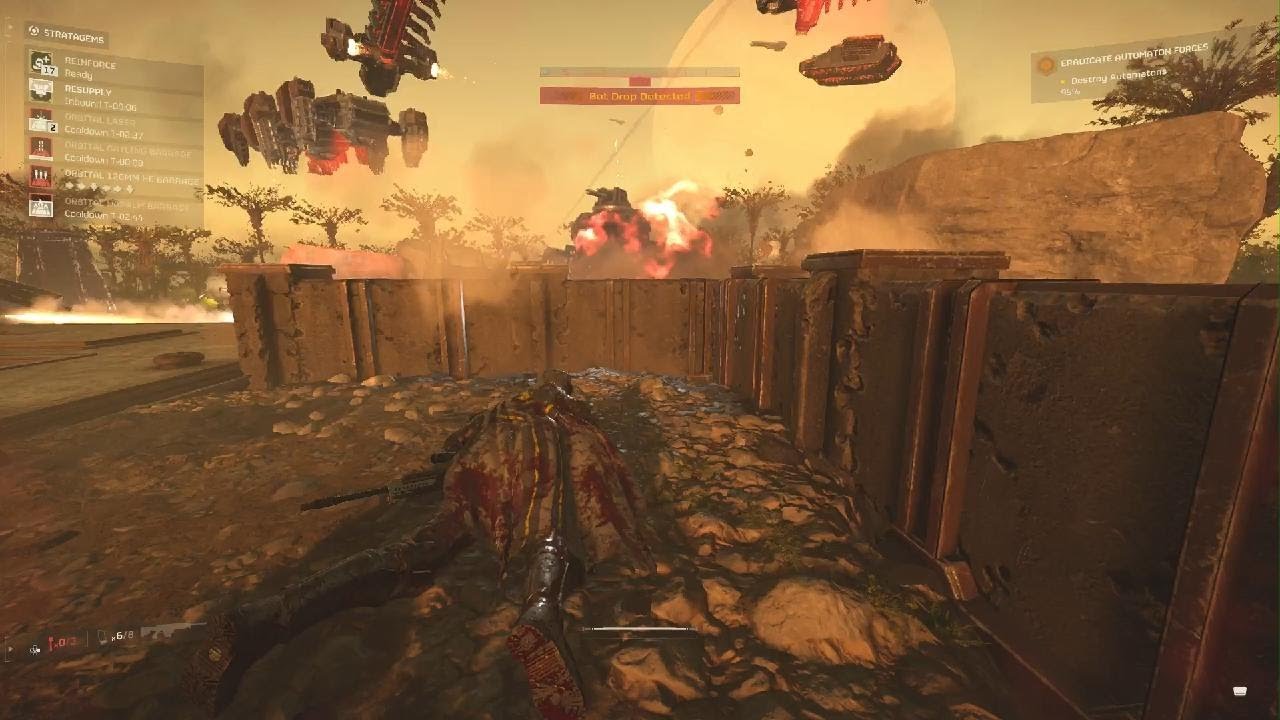 HELLDIVERS 2 - All Factory Striders Go To Heaven? - YouTube