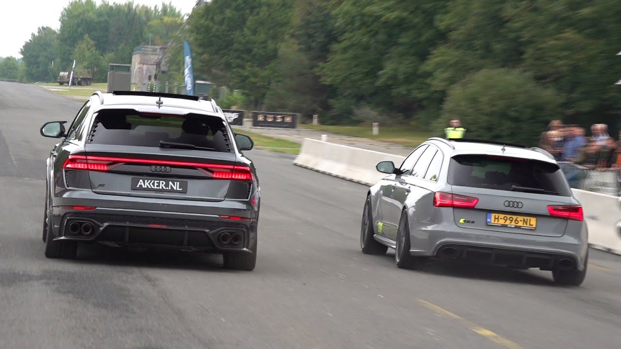 750HP Audi RS6 Avant C7 vs ABT Audi RSQ8-R Signature Edition - YouTube