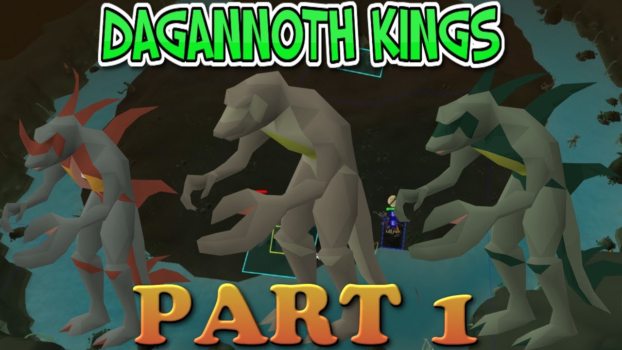 First solo run for Dagannoth Rex. Old School Runescape gameplay - YouTube