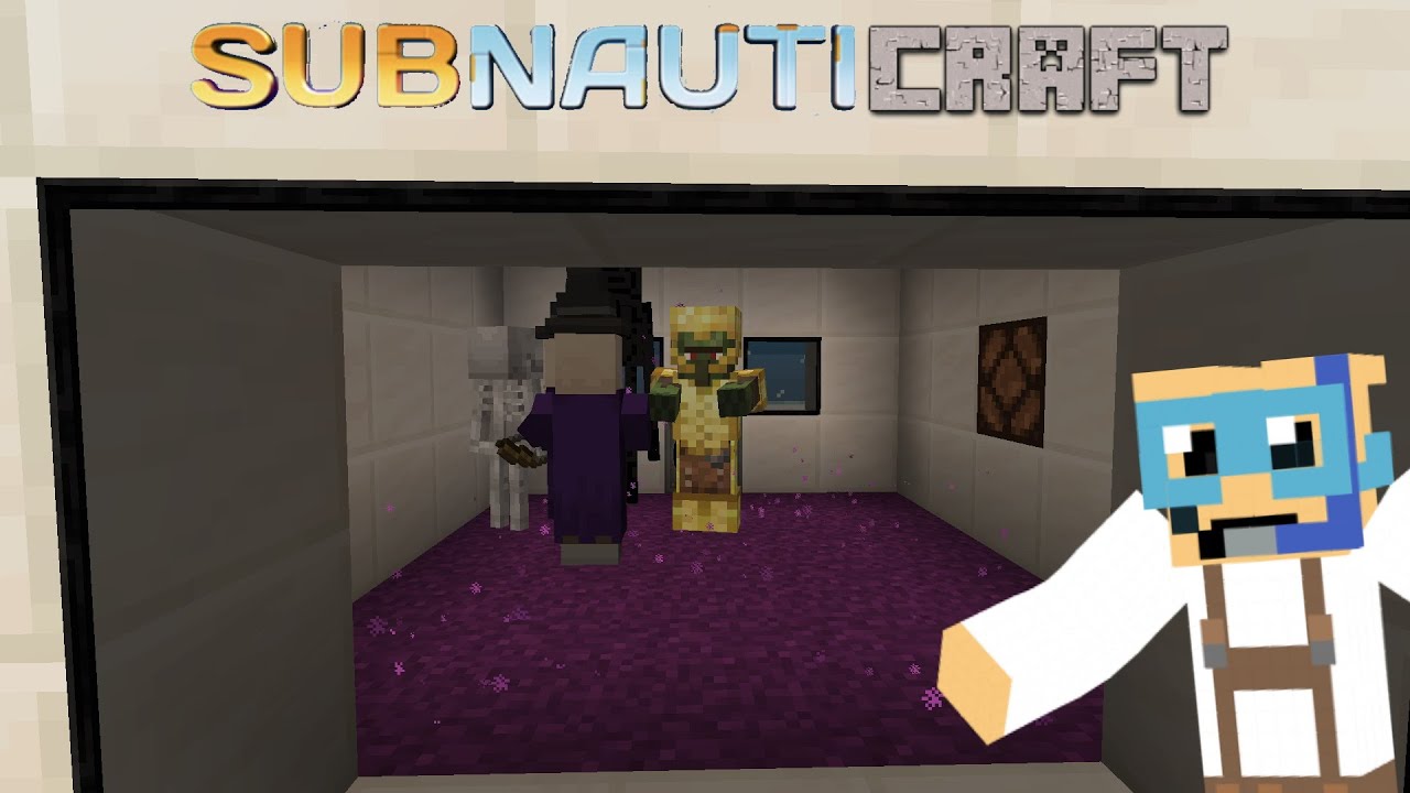 Making a Mob farm in my Subnautica base Subnauticraft - YouTube