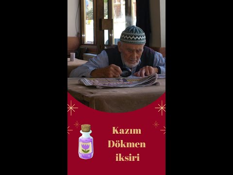 ÖLÜMSÜZLÜK İKSİRİ  / 105 YAŞINDA KAZIM DÖKMEN