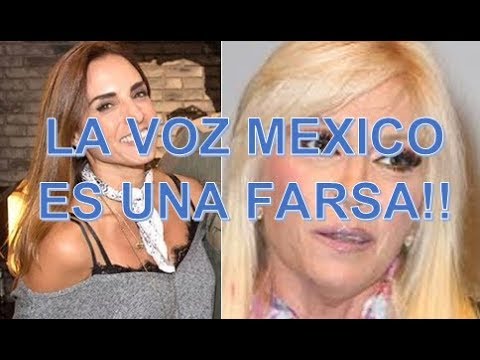 LA VOZ MEXICO ES UNA FARSA Alexa Lozano contra YURI - YouTube
