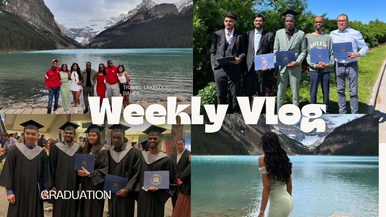 Weekly Vlog: Graduation|Dinner|Travel - YouTube