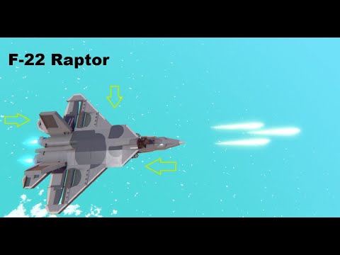 Lockheed Martin F-22 Raptor showcase, Trailmakers - YouTube