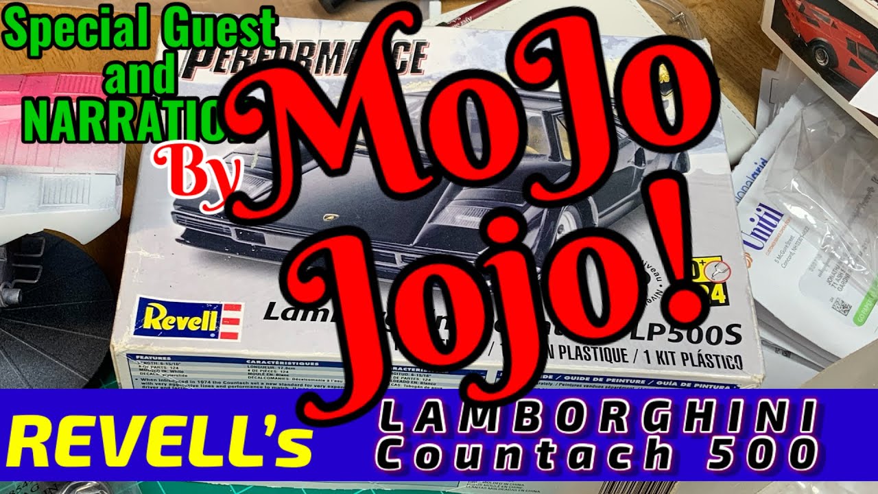 MOJO build Remix”How to/How NOT to?” Lamborghini 1:24 Revell - YouTube