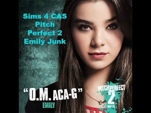 Sims 4 CAS Pitch Perfect 2 Emily Junk - YouTube