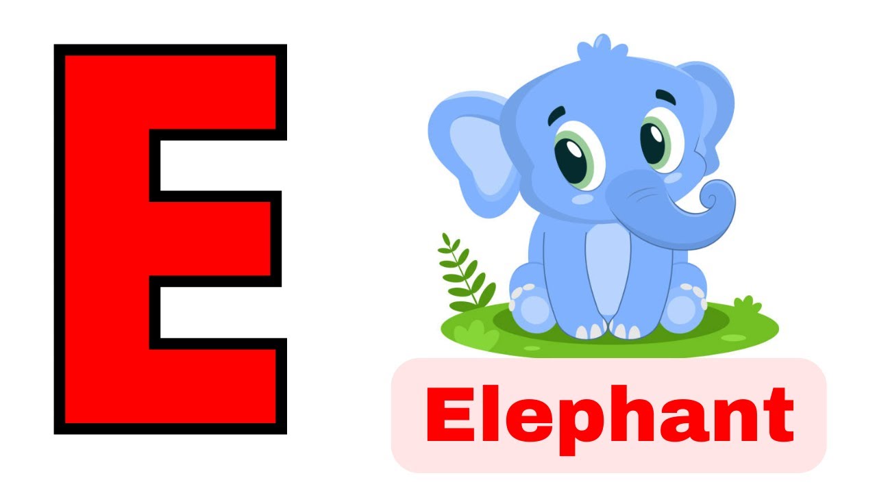 "Letter E Alphabet Song for Kids | Sing Along & Learn with Fun Rhymes ...