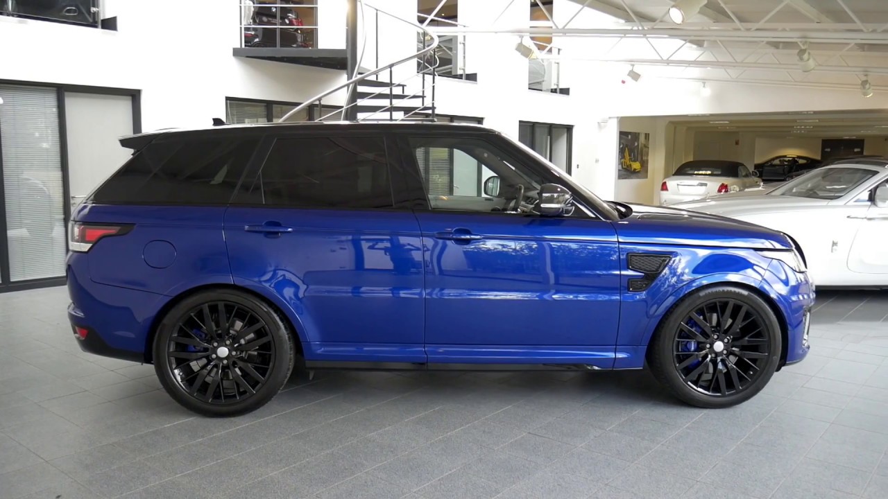 Range Rover Sport SVR - COLD START & LOUD REVS! Indepth Interior and ...