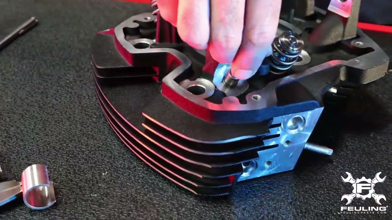 FEULING BEEHIVE VALVE SPRING INSTALL VIDEO - YouTube