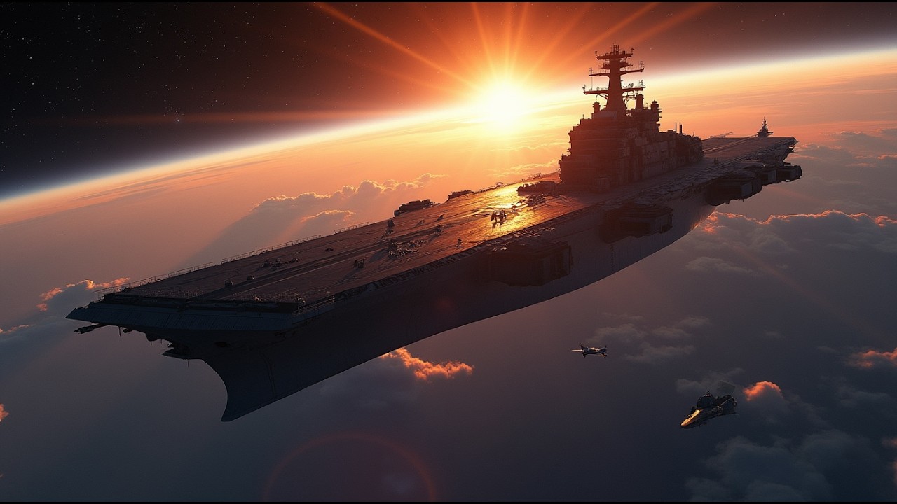Humanity’s Forgotten Supercarrier Reemerges, Sending Shockwaves Through ...