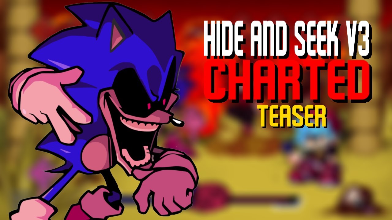 Hide and seek V3 (Teaser) Charted - FNF Vs Sonic.EXE RERUN - YouTube