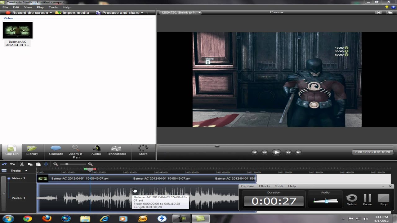 How to Make Videos Widescreen in Camtasia Studio 7 with Fraps - YouTube