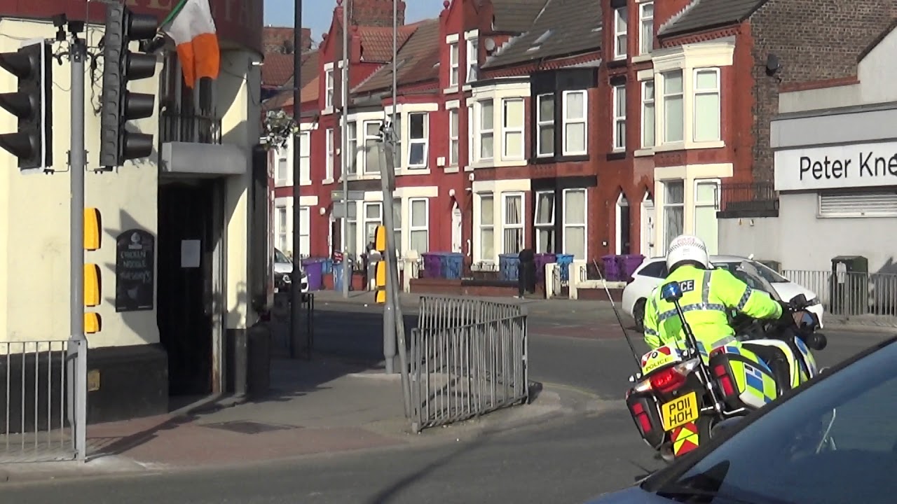Merseyside Police Ops Bikes - YouTube