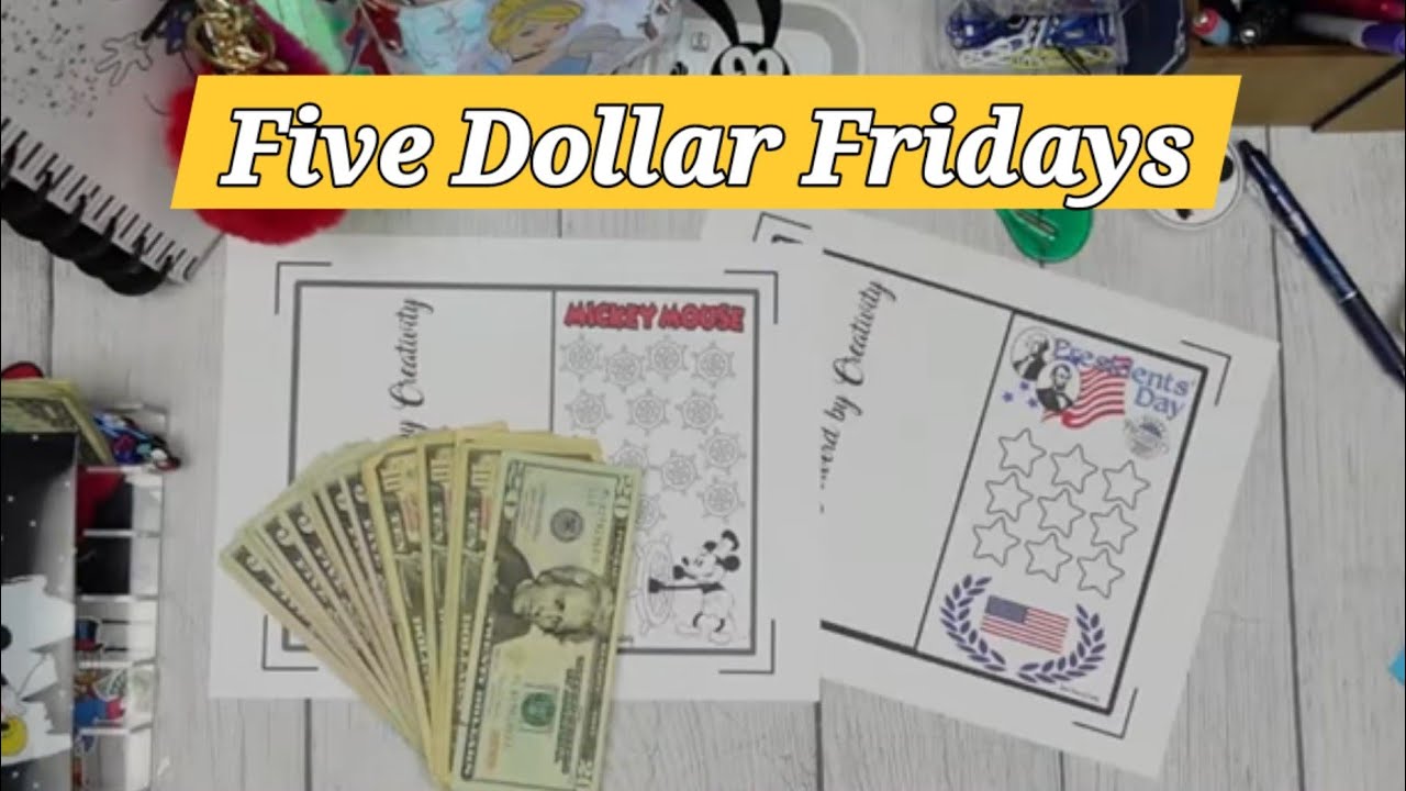 Five Dollar Friday #savemoney #savingschallenges - YouTube