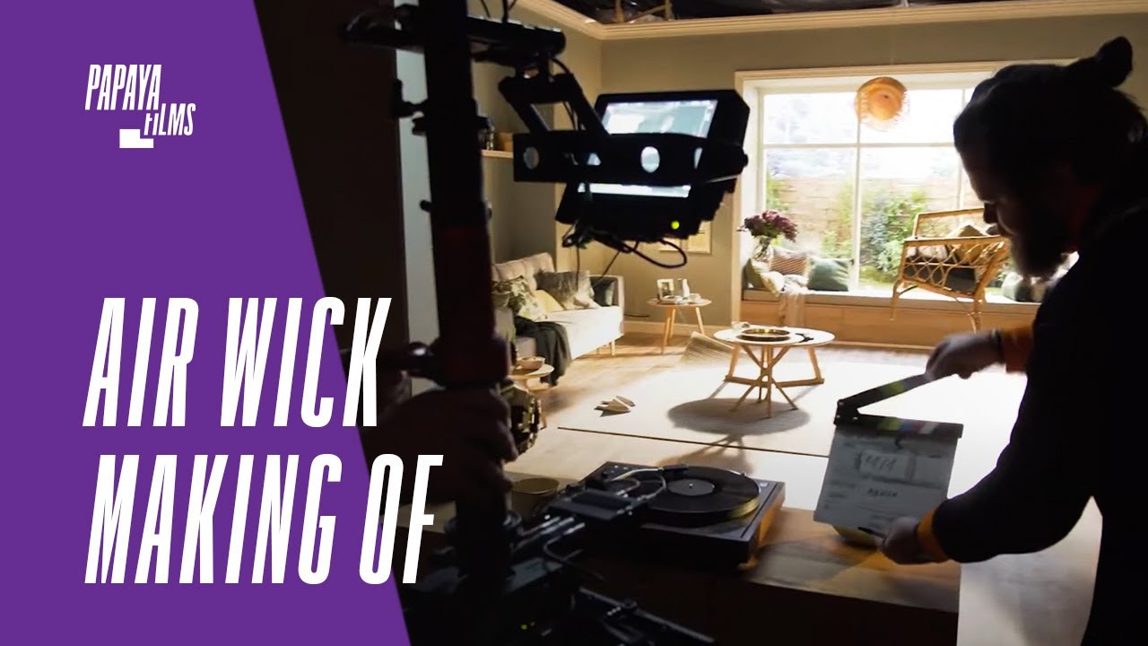 Making of Air Wick Commercial - YouTube