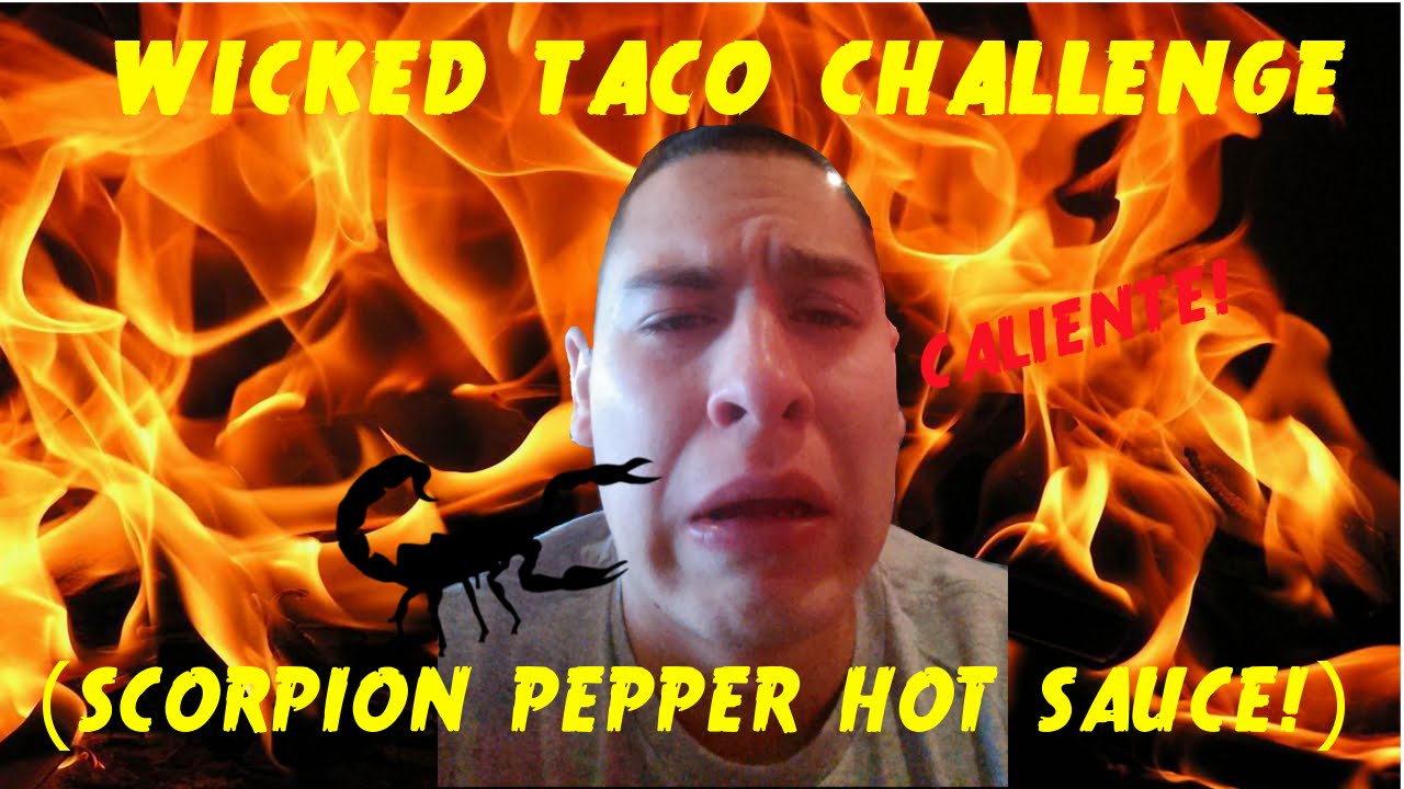 Wicked Taco Challenge (Scorpion Pepper Hot Sauce!) - YouTube