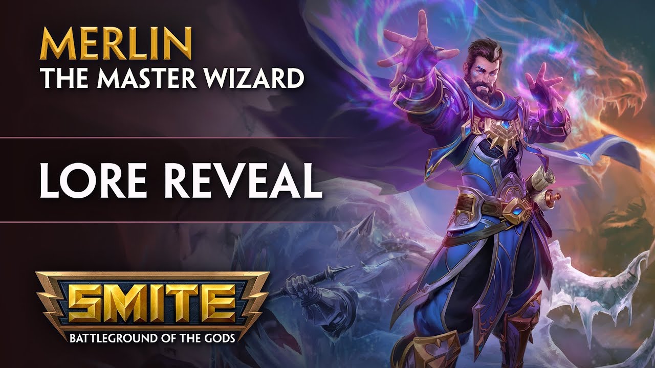 SMITE - Lore Reveal - Merlin, the Master Wizard - YouTube