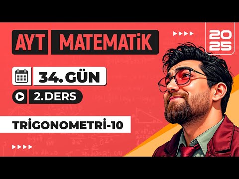 90 Günde AYT Matematik Kampı | 34.Gün 2.Video | Trigonometri-10 | 2025 | #merthoca